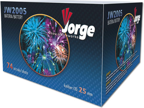 Jorge Show of Fireworks 74 Shot Finale - JW2005