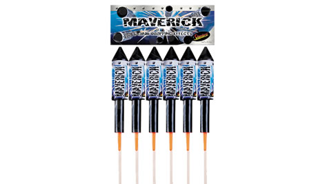 Maverick (6 Rockets) by Standard Fireworks | Firework Crazy