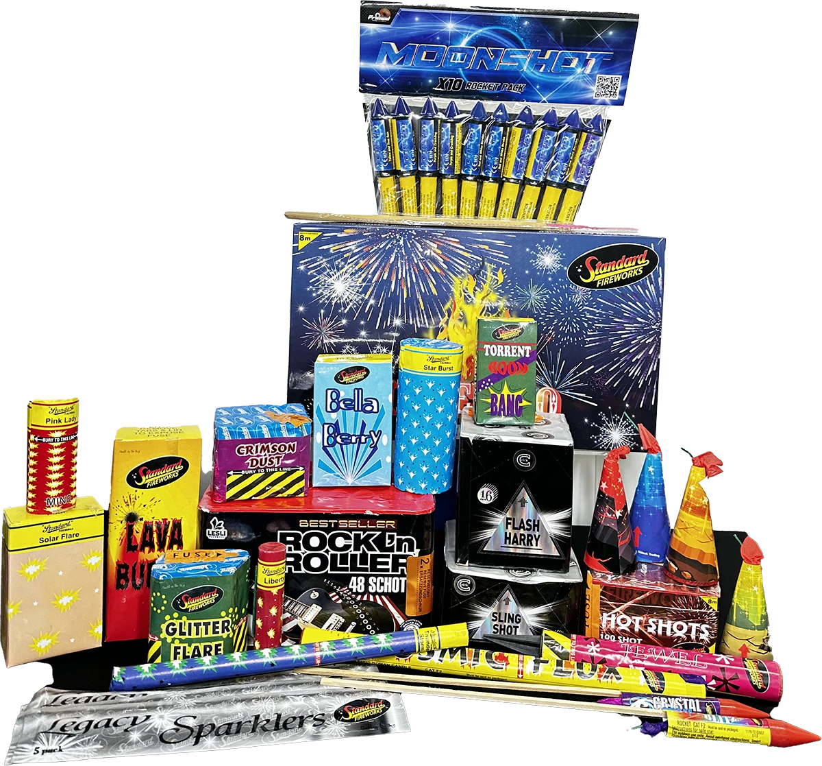 Garden Firework Packs | Firework Crazy