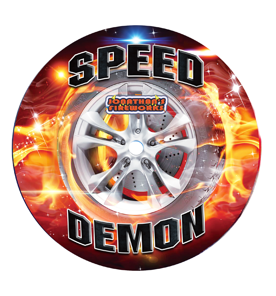 Speed Demon Catherine Wheel by Jonathans Fireworks