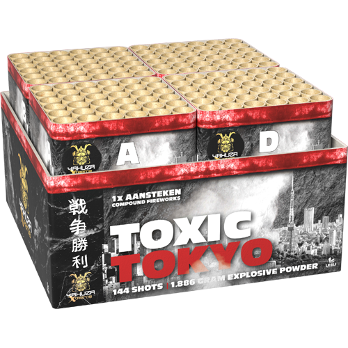 Toxic Tokyo by Lesli Fireworks | Firework Crazy