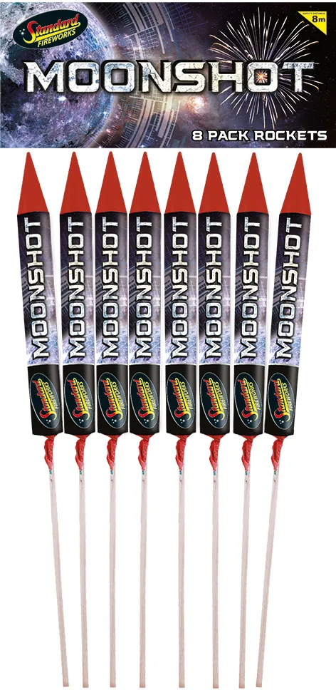Moon Shot by Standard Fireworks | 8 Shot | Firework Crazy