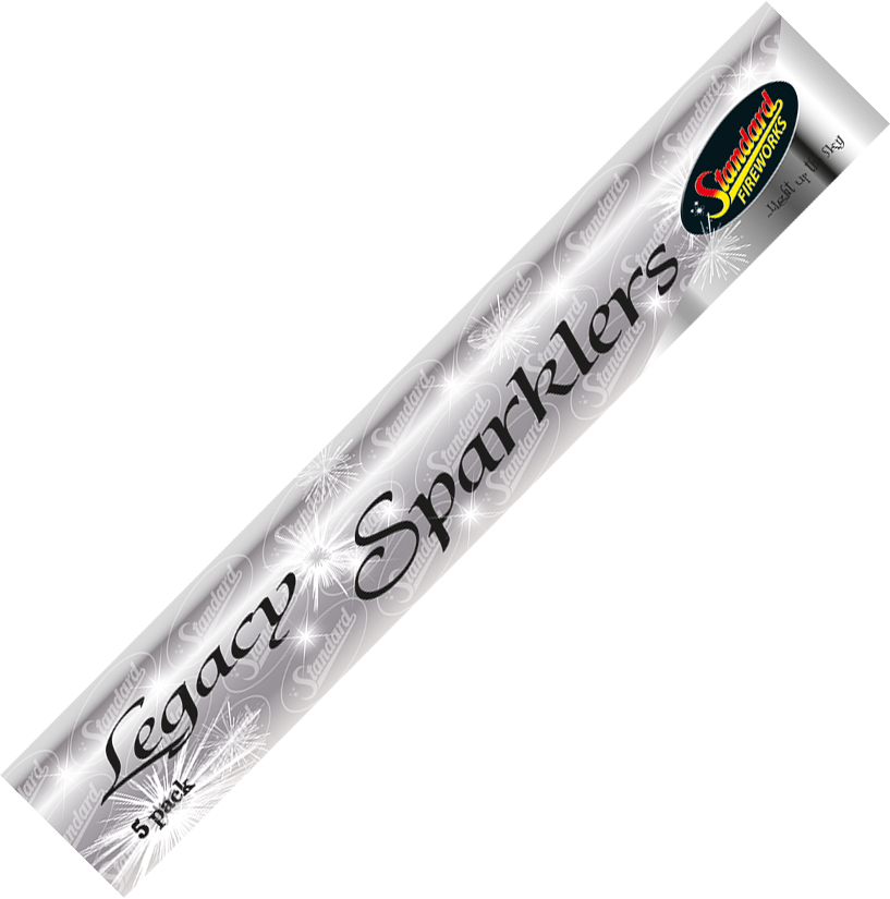 Legacy Gold Sparklers 10" By Standard Fireworks