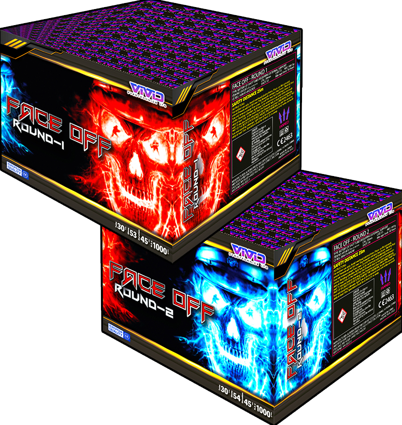Face Off Parts 1 & 2 By Vivid Pyrotechnics | Firework Crazy