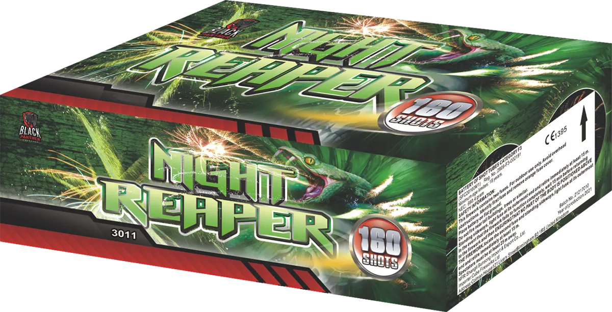 Night Reaper by Black Panther Fireworks | Firework Crazy