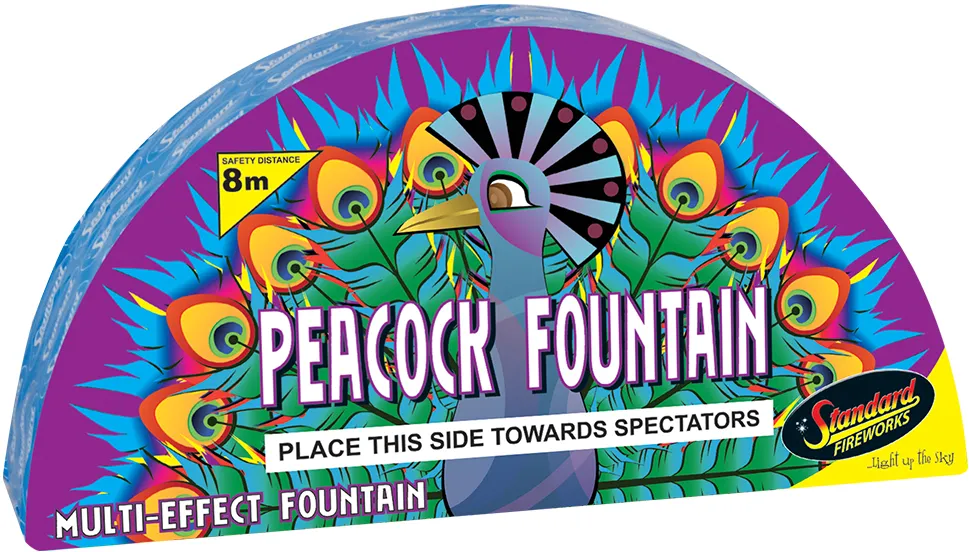 Peacock Fountain 2023 By Standard Fireworks | Firework Crazy