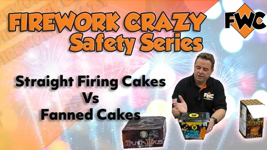 Straight Firing vs Fanned Cakes – Fireworks Crazy