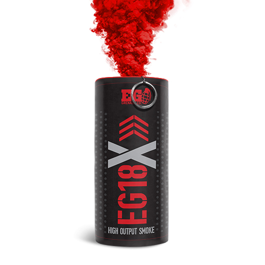 EG18X Red Smoke By Enola Gaye | Firework Crazy