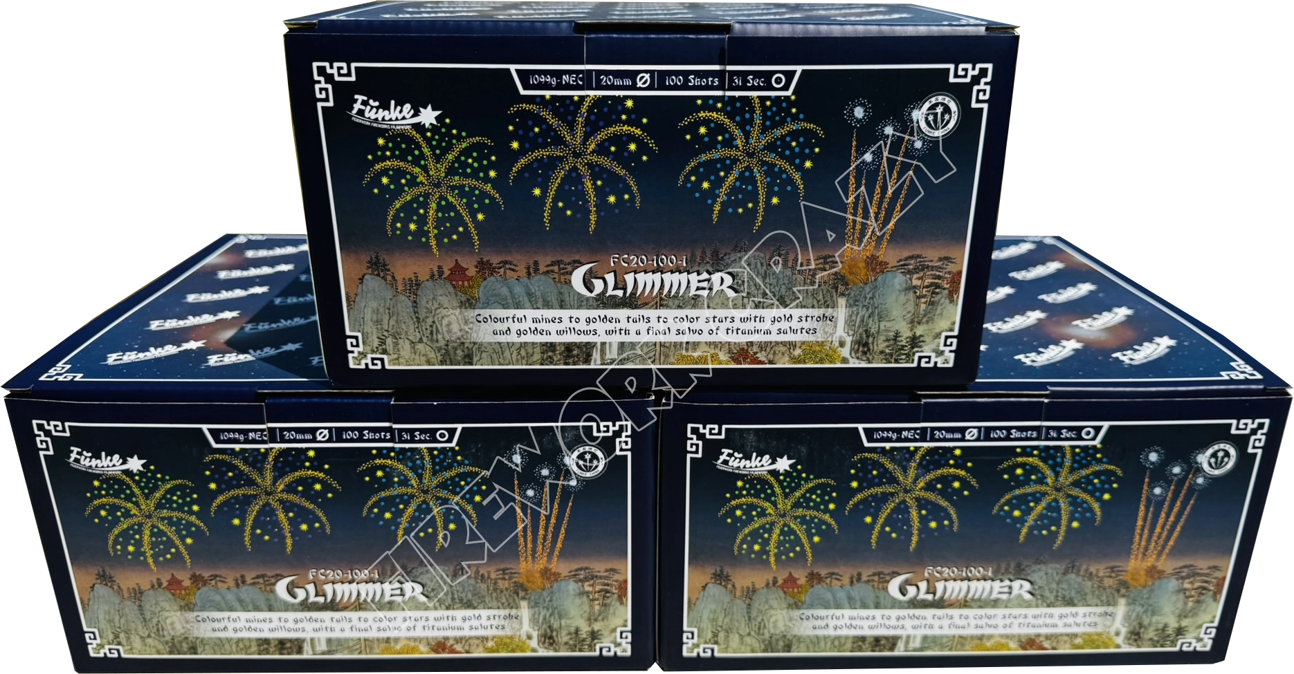 Glimmer By Funke Fireworks | Firework Crazy