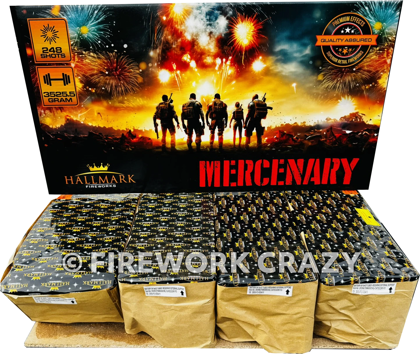 Mercenary by Hallmark Fireworks | Firework Crazy