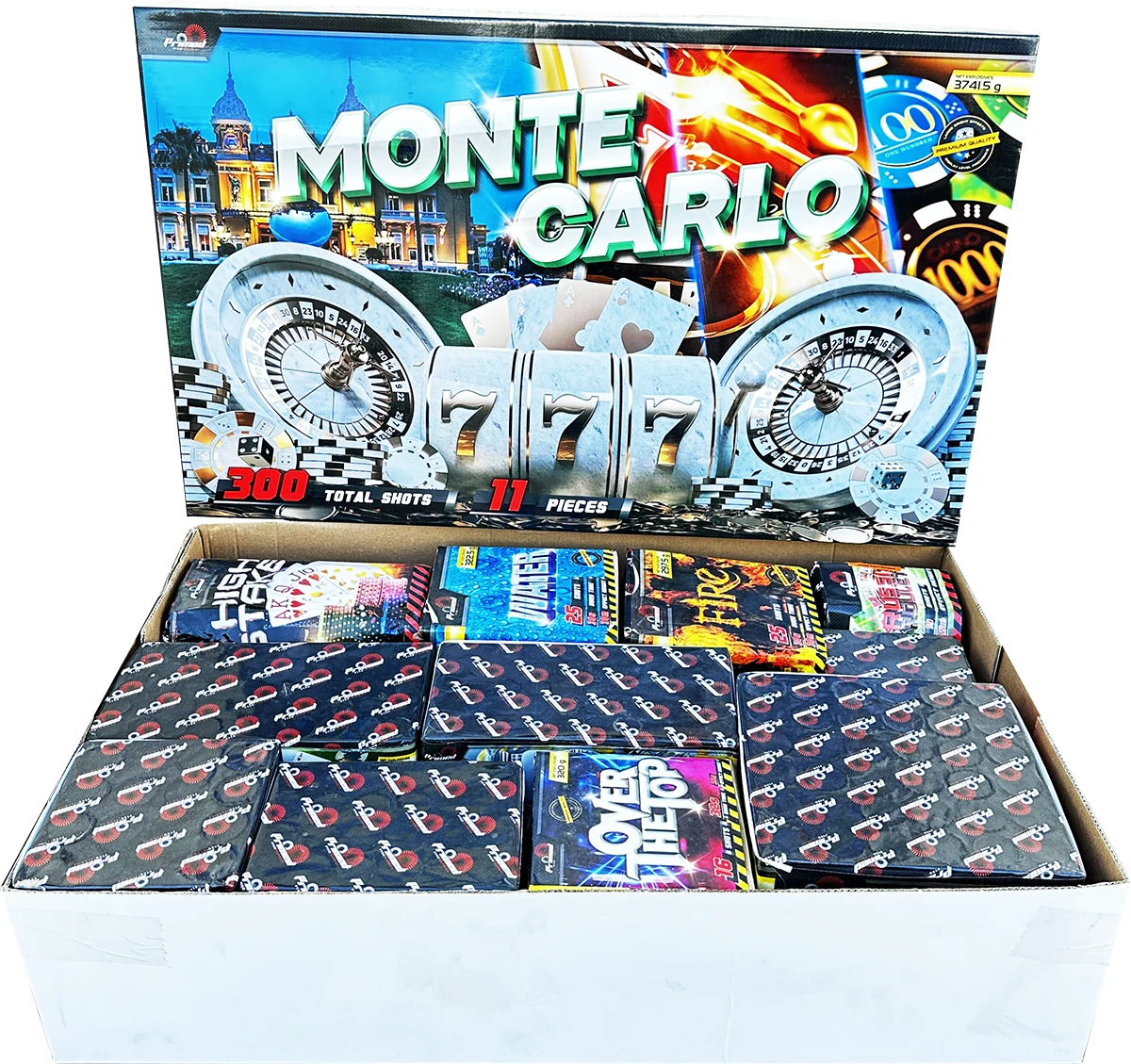 Monte Carlo Barrage Pack by Primed | Firework Crazy